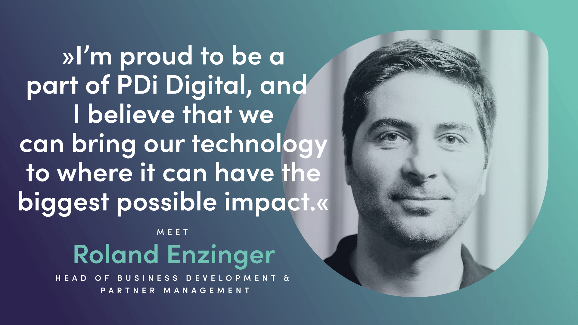 Meet Roland Enzinger - sepioo by PDi Digital